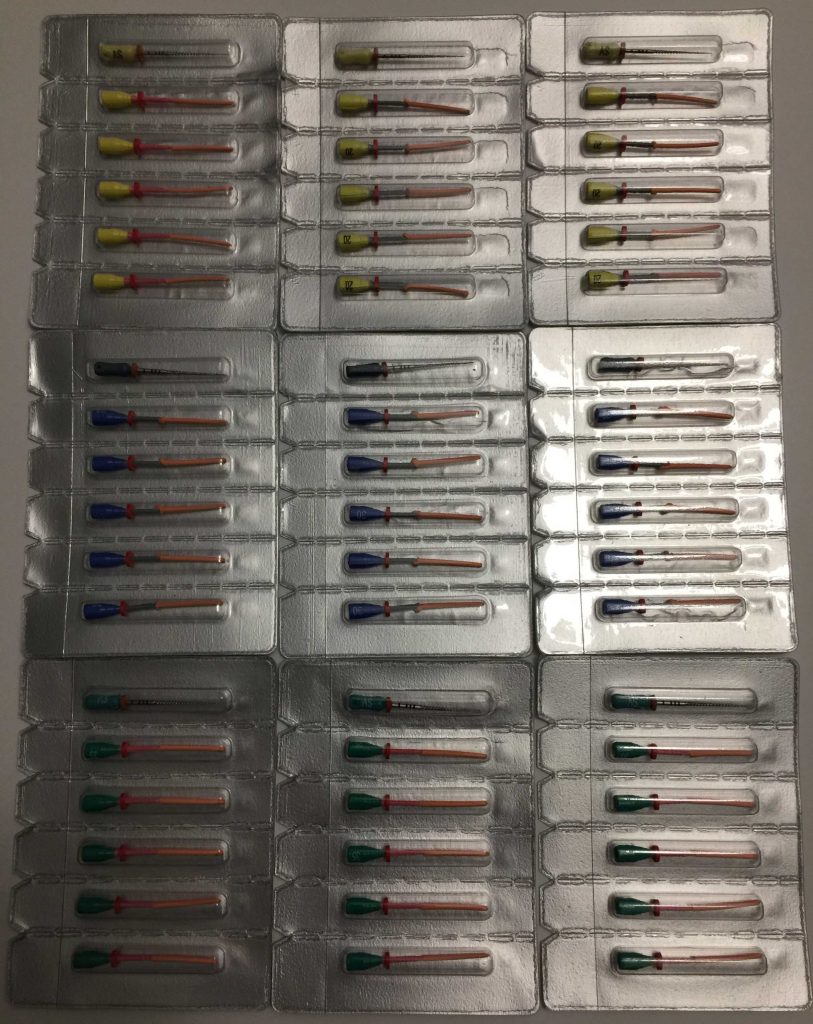 GUTTACORE 45 Endodontic Obturators & 9 Size Verifiers Dentsply Tulsa ...