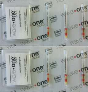 6 WaveOne Gold Wave One Files 25mm Primary Endodontic Root Canal ...