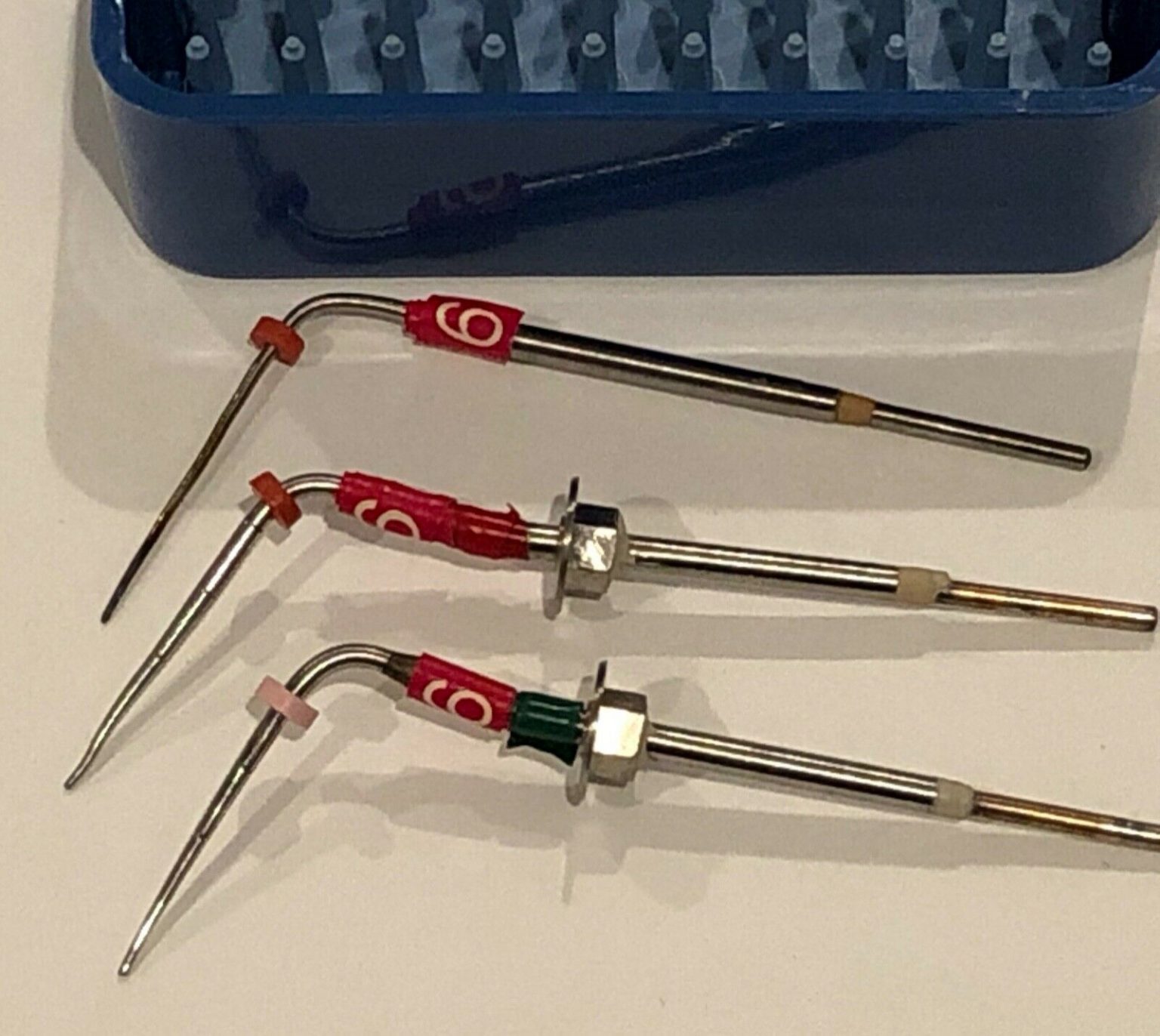 3 Sybron Endo System B Heat Plugger Tips # .06 With Sterilization Mini ...