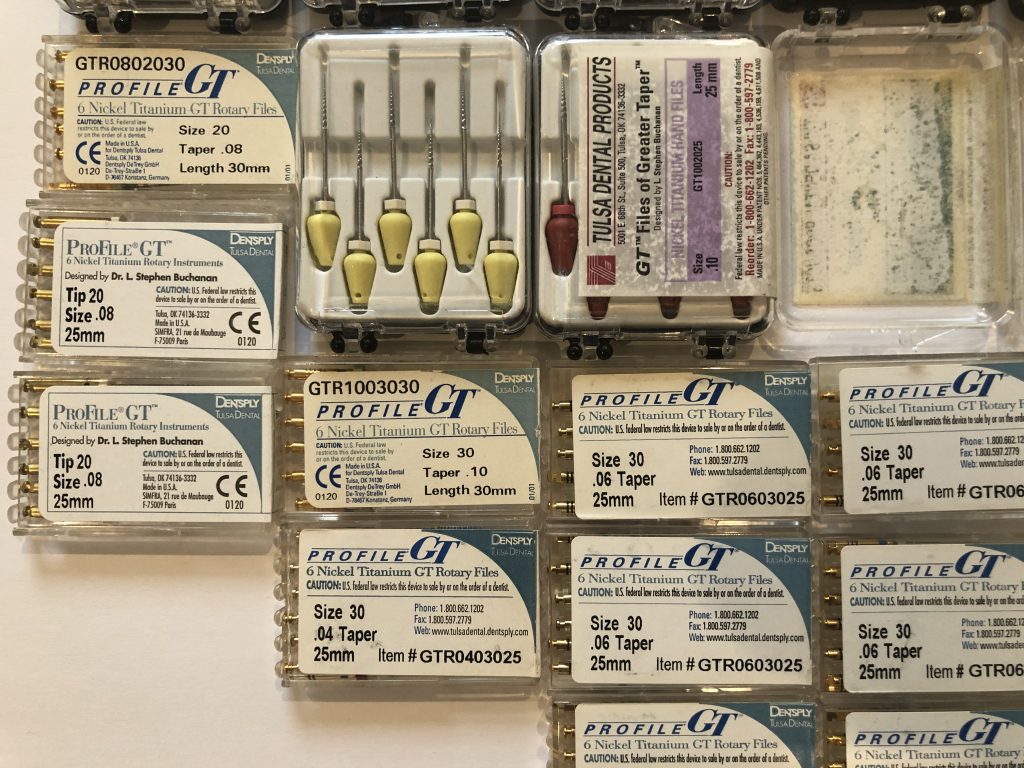 ProSystem GT Endo ProFile GT Rotary Endodontic Files Endodontic ...