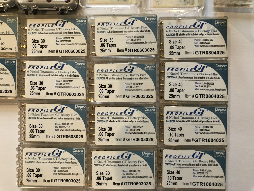 ProSystem GT Endo ProFile GT Rotary Endodontic Files Endodontic ...