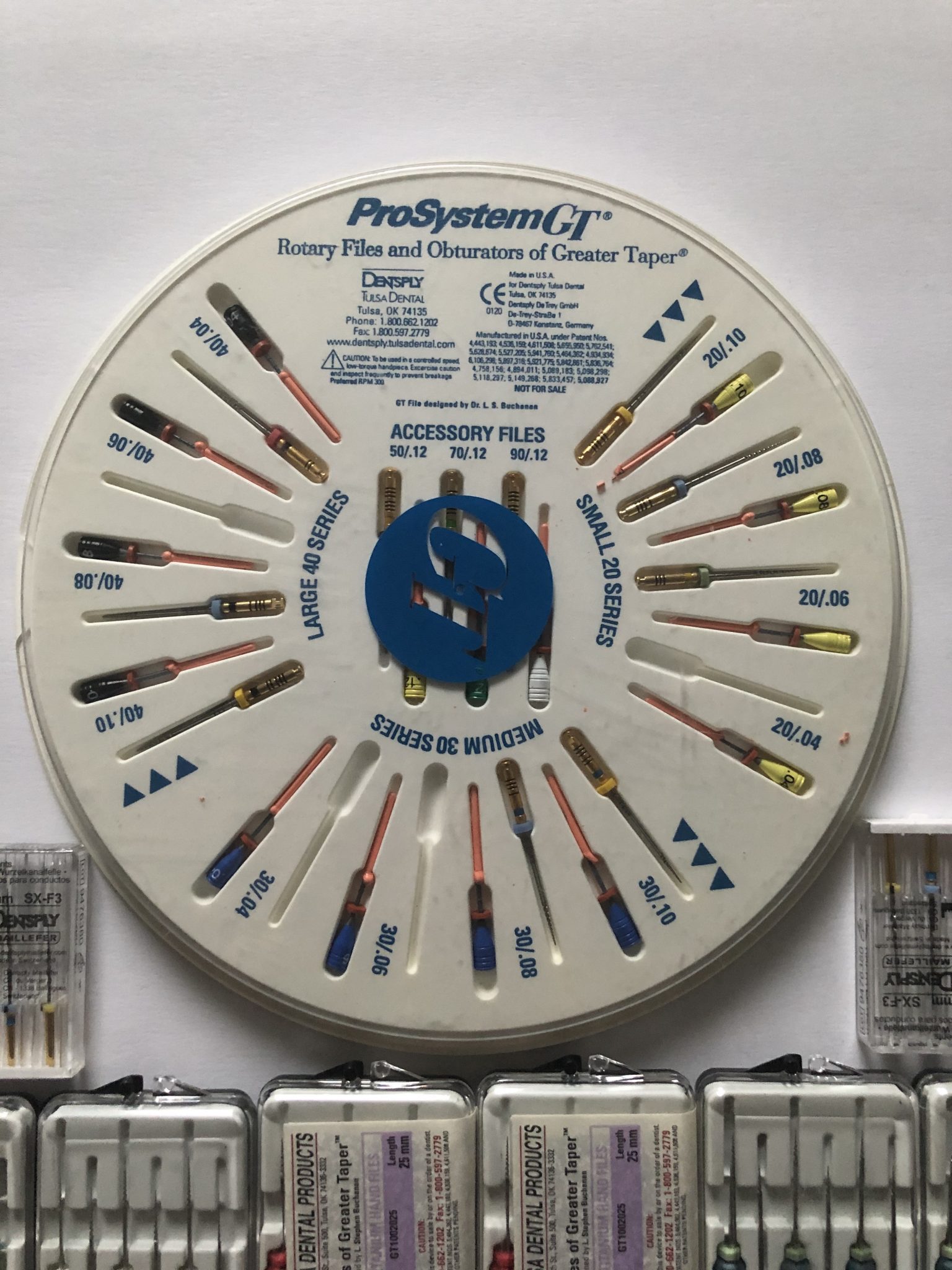 ProSystem GT Endo ProFile GT Rotary Endodontic Files Endodontic ...