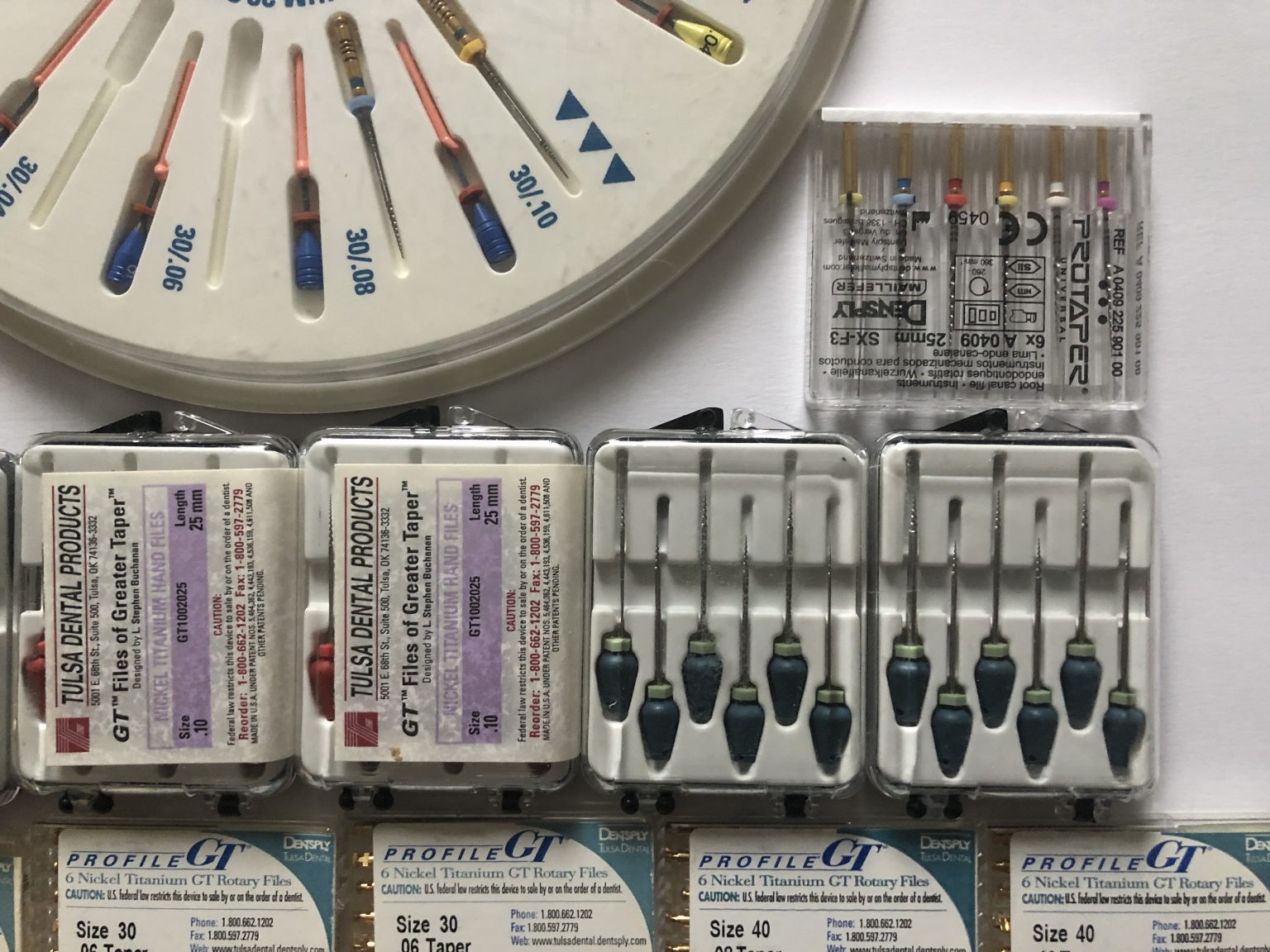 ProSystem GT Endo ProFile GT Rotary Endodontic Files Endodontic ...