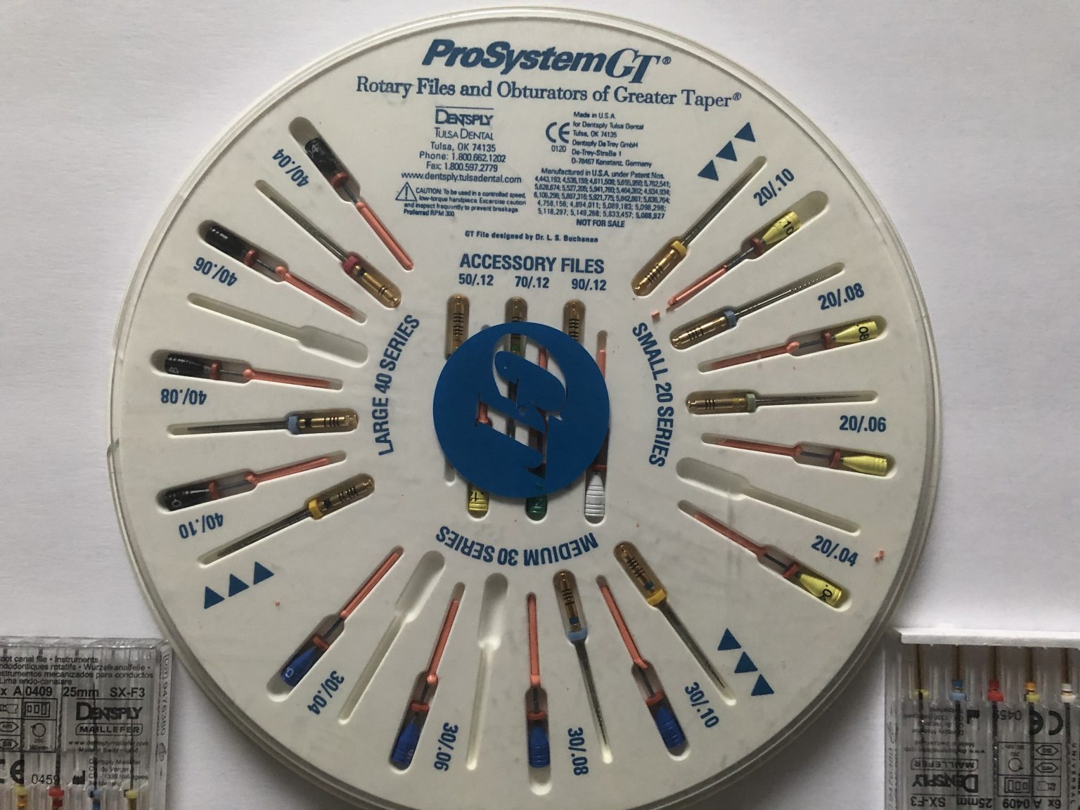 ProSystem GT Endo ProFile GT Rotary Endodontic Files Endodontic ...