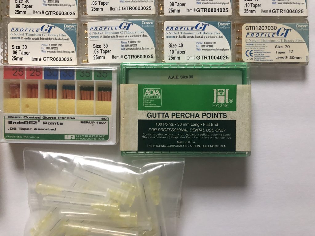 ProSystem GT Endo ProFile GT Rotary Endodontic Files Endodontic ...