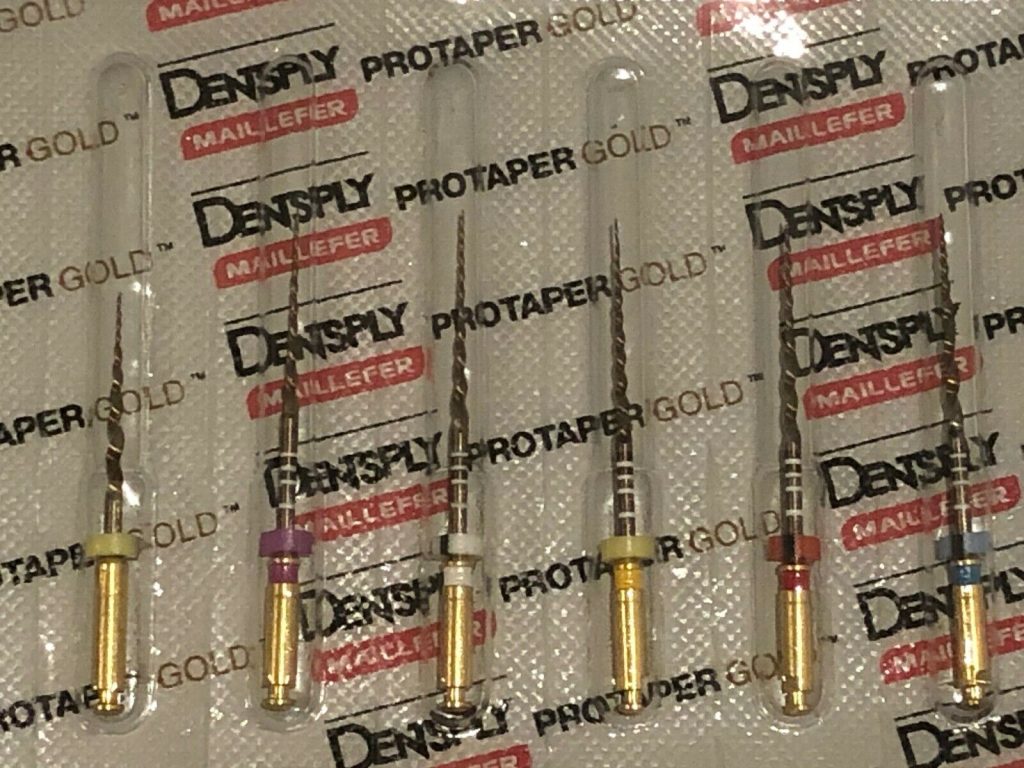 ProTaper Gold Rotary NiTi Files Assorted 25MM (SX-F3) 2 Packs 12 Files ...