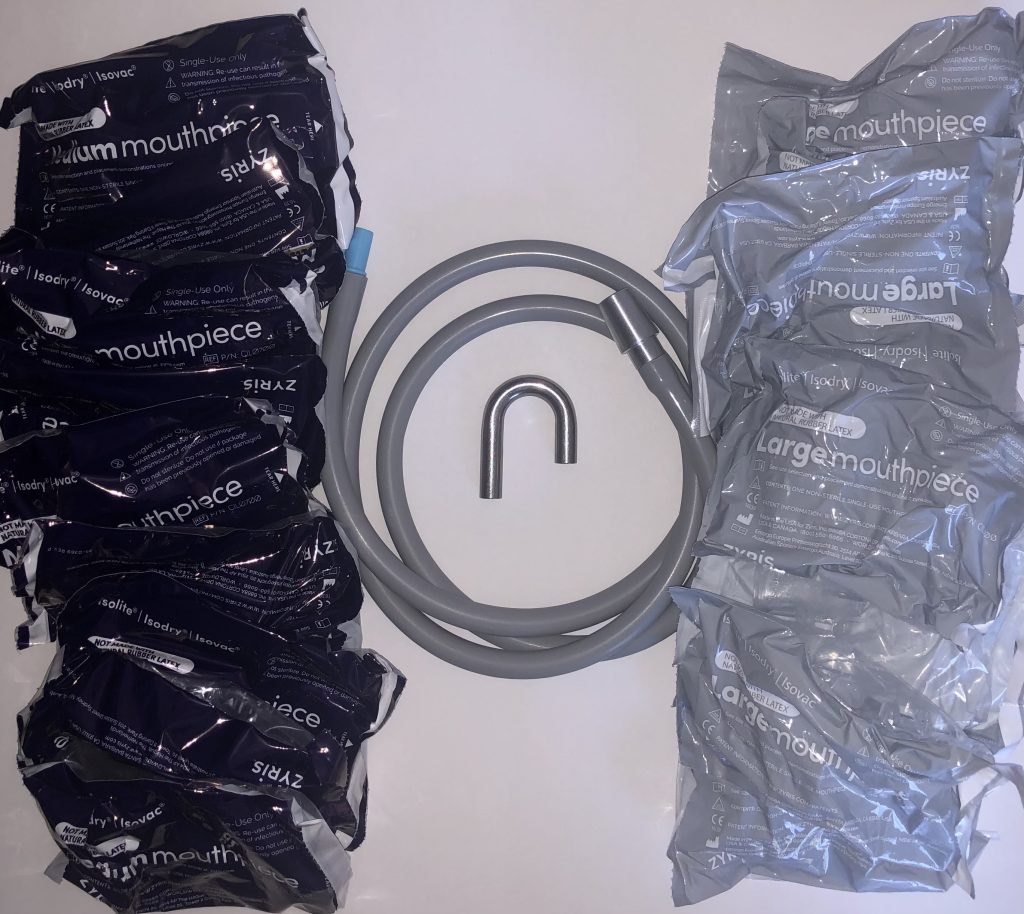 DENTAL AEROSOLS REDUCTION METAL Isolite Isodry ADAPTER FOR ISOLITE WITH ...